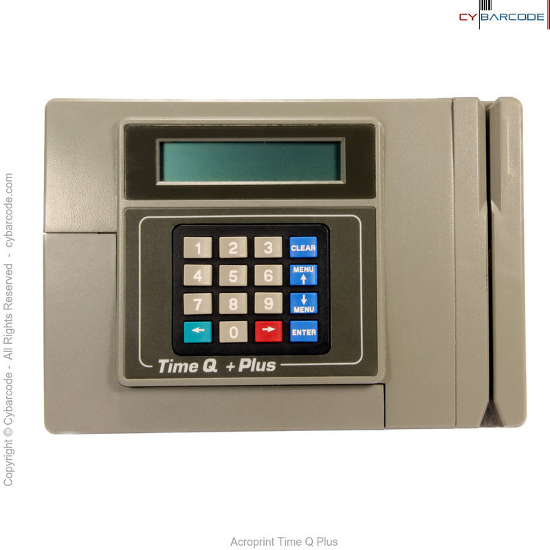 Acroprint Time Q Plus | Cybarcode, Inc.
