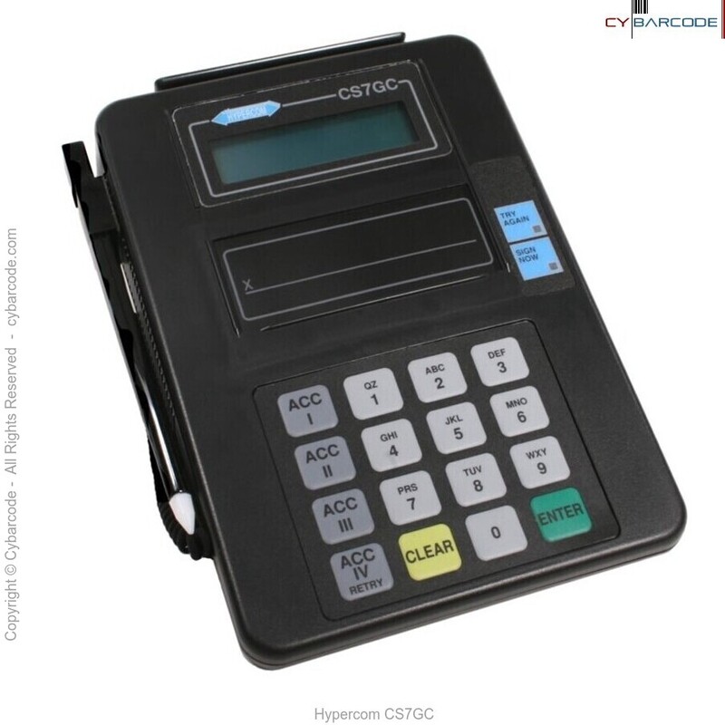 Hypercom CS7GC | Cybarcode, Inc.