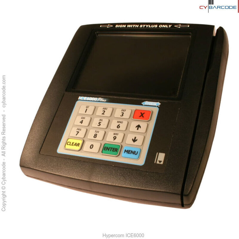 Hypercom ICE6000 | Cybarcode, Inc.