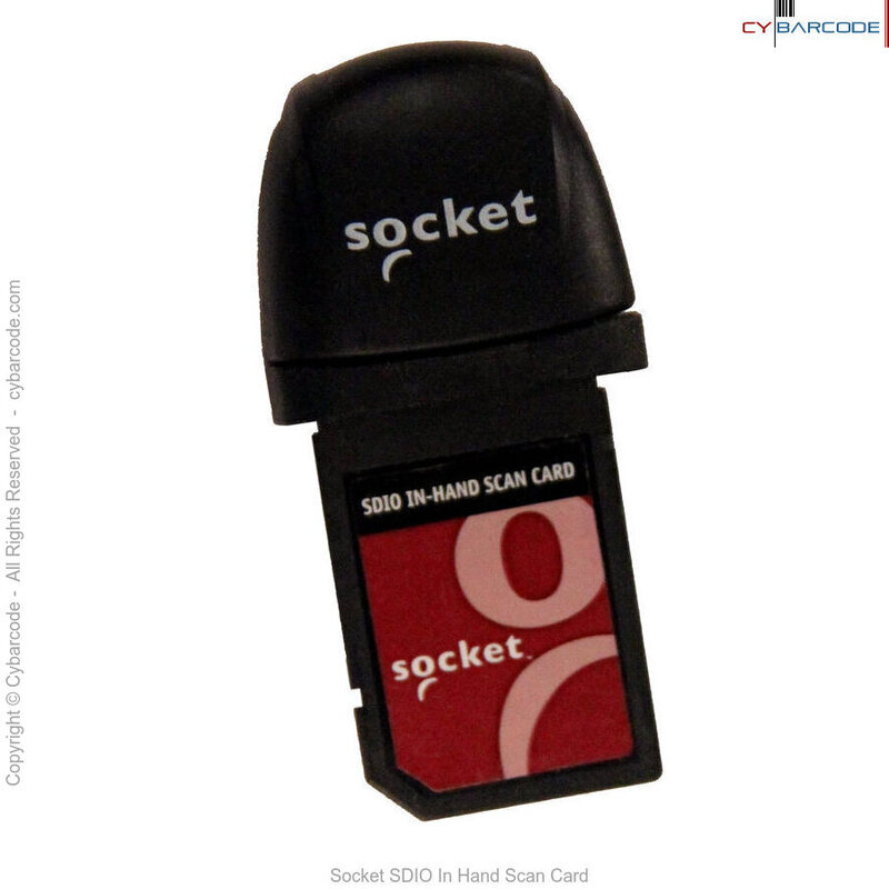 Socket SDIO In Hand Scan Card | David E. Spence, Inc., DBA Cybarcode